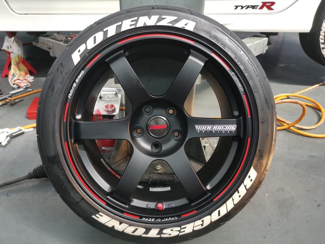 Limited Edition Original Rays TE37 Saga Time Atrack Wheels, Car ...