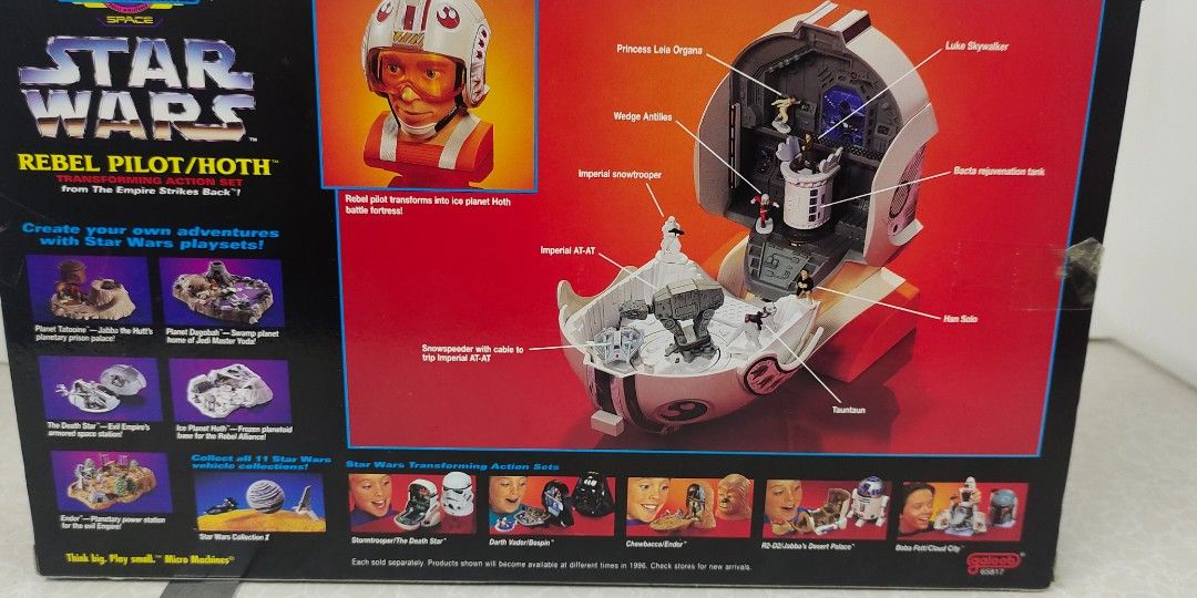 Original star wars 1996 micromachine galob, Hobbies & Toys, Toys ...