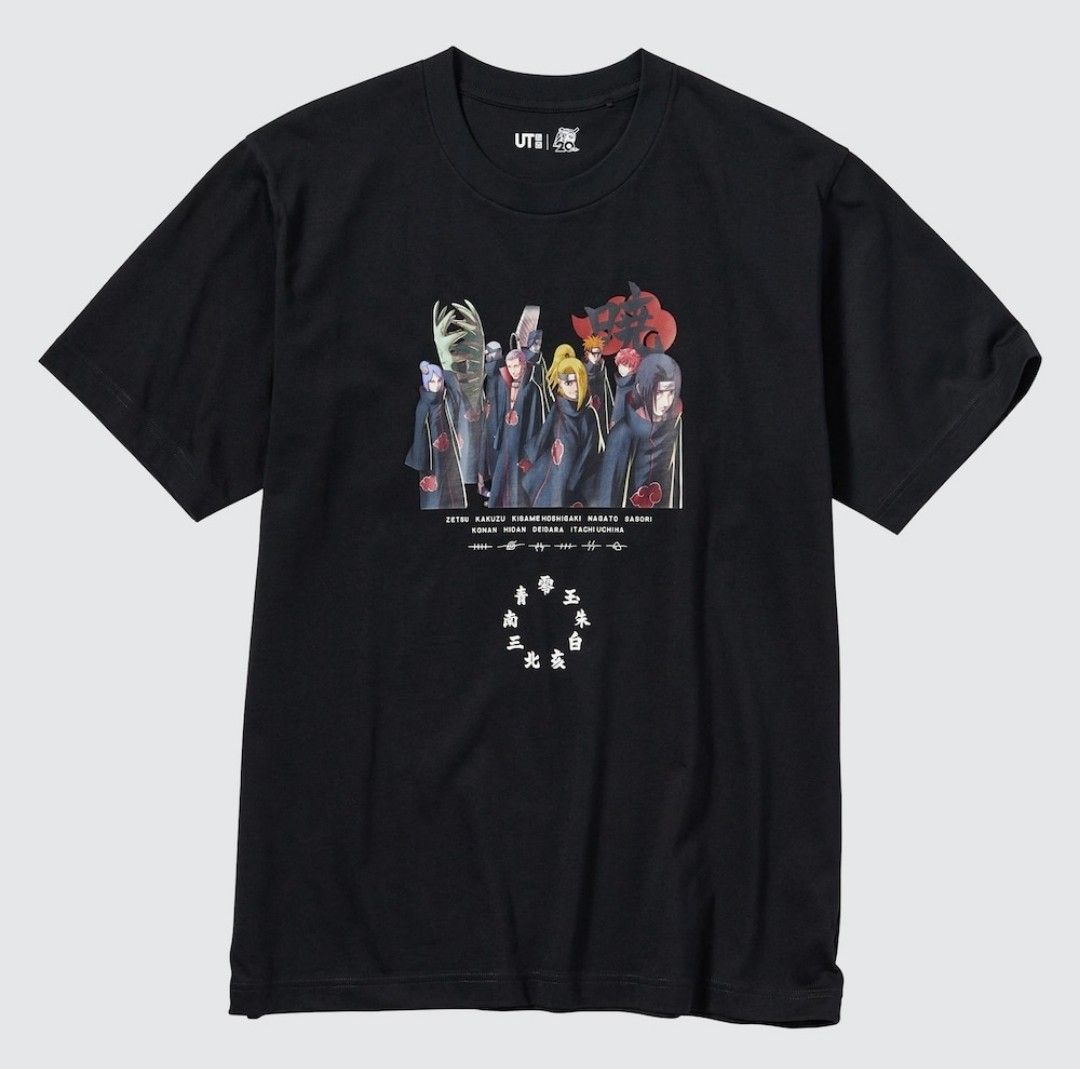 Original Uniqlo UT Naruto 20th anniversary on Carousell