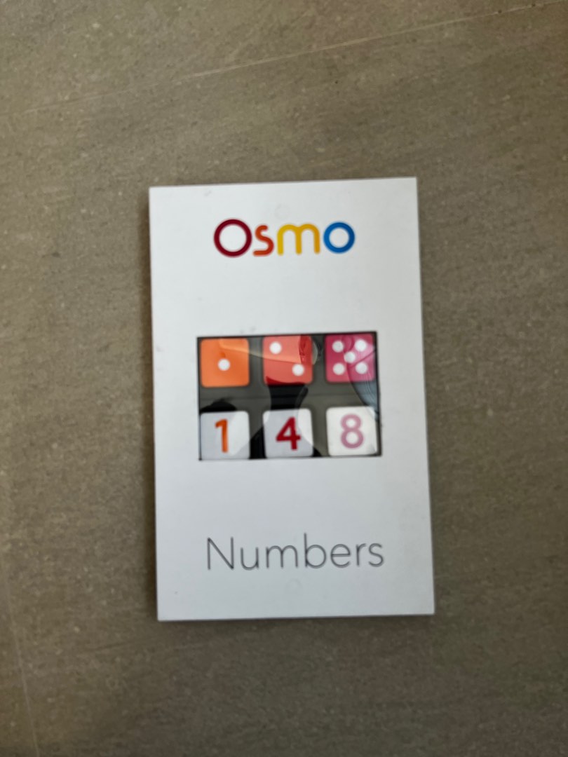 Osmo Numbers and Words, Hobbies & Toys, Toys & Games on Carousell
