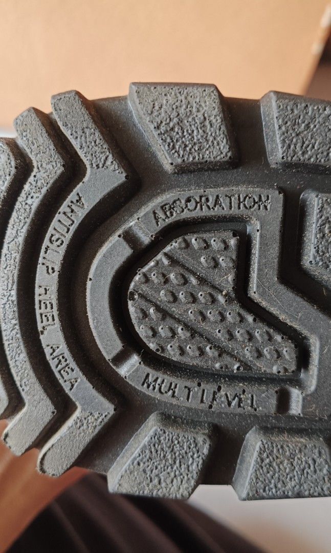 OSP 868B Safety Boot Steel Toe Cap Split Leather Black CE EN 20345 ...