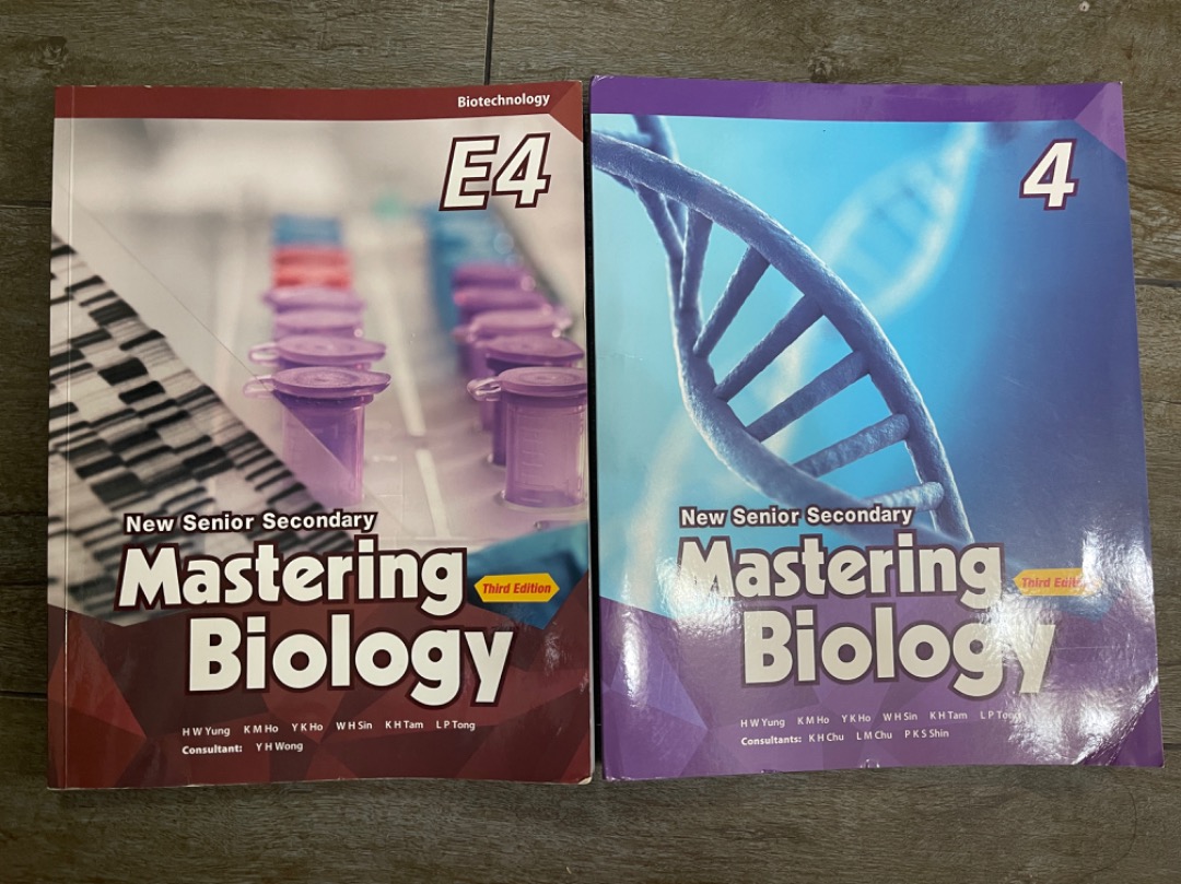Oxford New Senior Secondary Mastering Biology Book 4 ,E4 &E1, 興趣及遊戲, 書本 ...