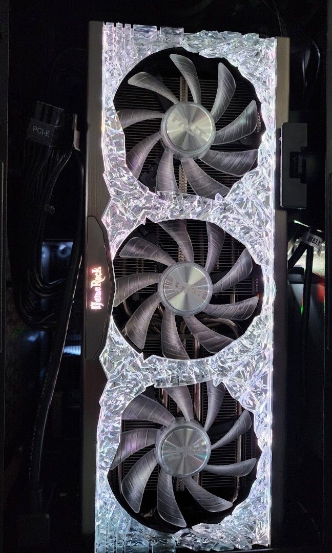 Palit Gamerock Geforce RTX 3070 Ti / 3070Ti graphics card GPU ...