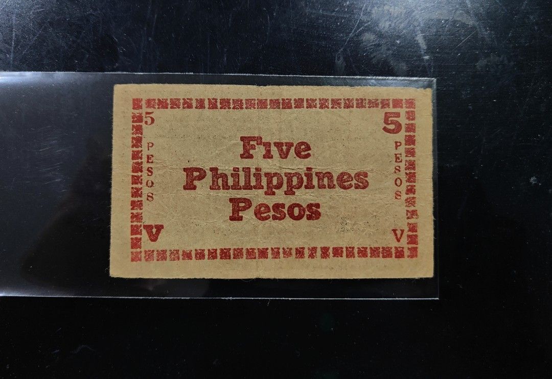 Philippines Negros 1944 5 Pesos Banknote Currency VG, Hobbies & Toys ...