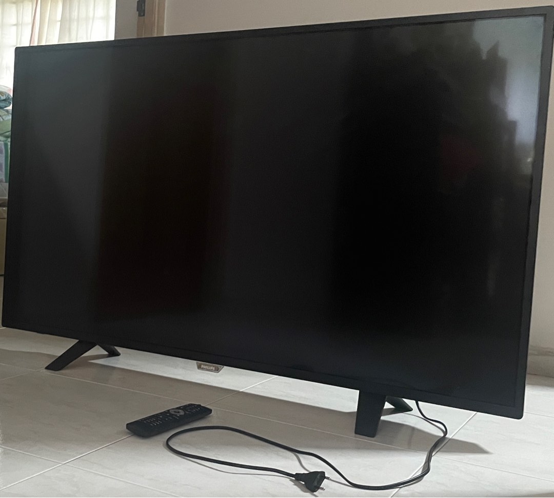 Philips 55”inch 4K ULTRA HD LED TV, TV & Home Appliances, TV ...