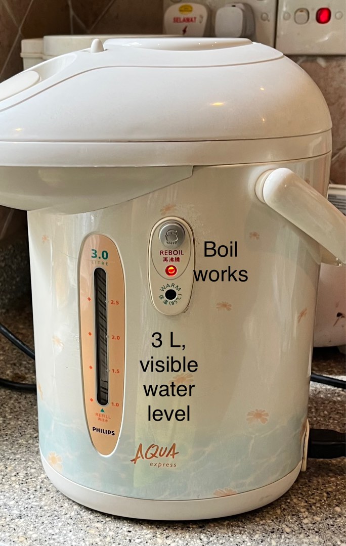 Philips Airpot kettle, hot water pump, TV & Home Appliances, Kitchen Appliances, Kettles ...