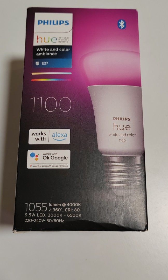 Philips hue bulb, Furniture & Home Living, Lighting & Fans, Lighting on Carousell