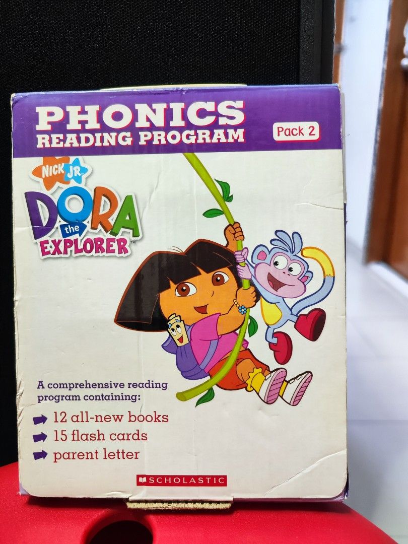 phonics reading program - Dora the explorer, 興趣及遊戲, 書本 & 文具, 漫畫 - Carousell