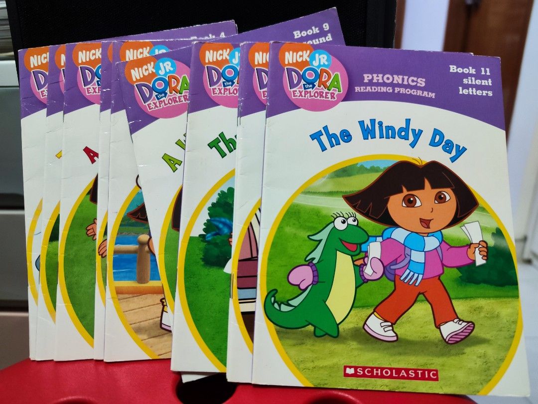 phonics reading program - Dora the explorer, 興趣及遊戲, 書本 & 文具, 漫畫 - Carousell