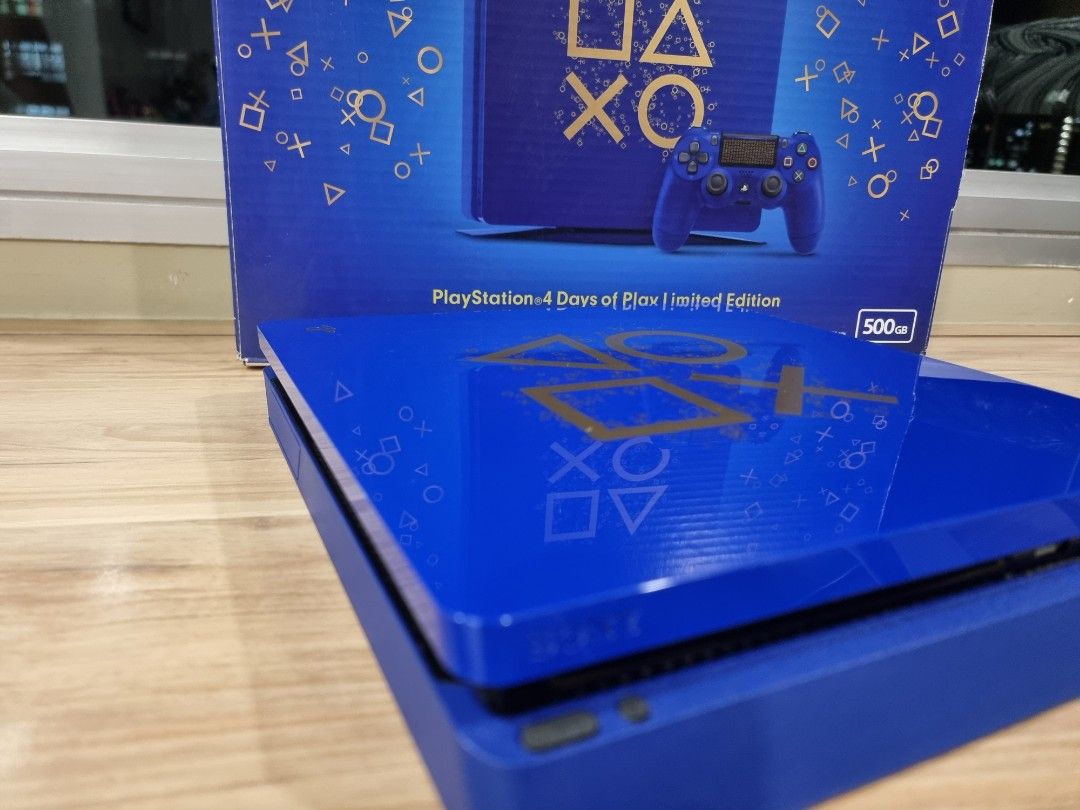 Playstation 4 Days Of Play Limited Edition(Blue/Gold), Video Gaming ...