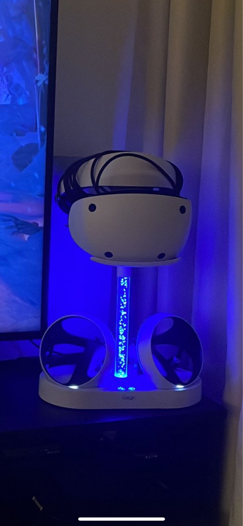 PlayStation VR2 Glasses set with docking station, Video Gaming, Gaming ...