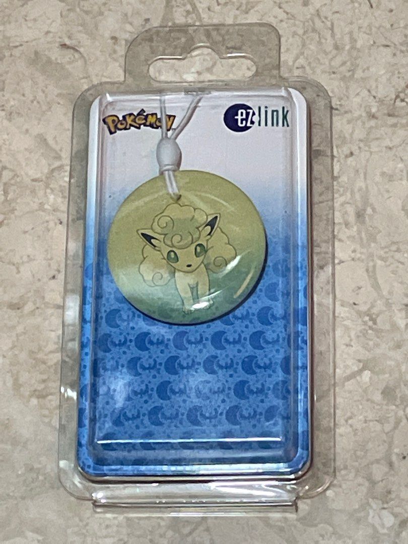 Pokemon Alolan Vulpix Ez-link Charm, Everything Else on Carousell