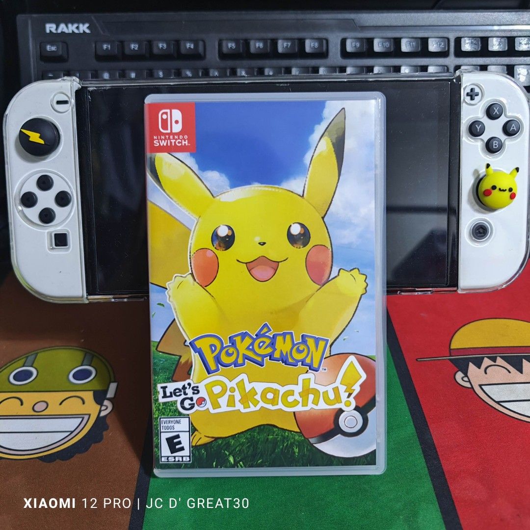 Pokemon Lets Go Pikachu Switch game, Video Gaming, Video Games ...