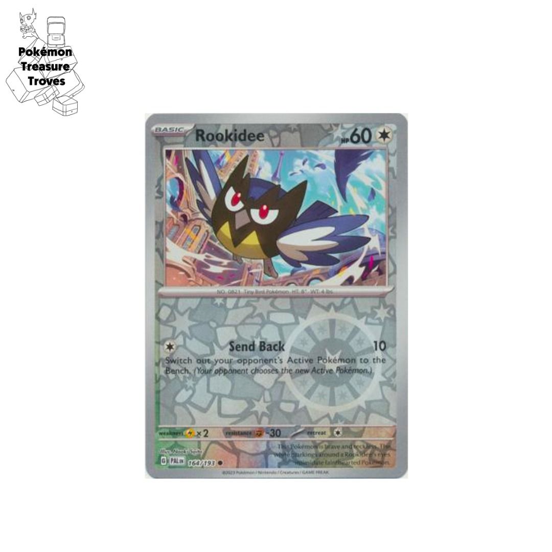 Pokemon Paldea Evolved Rookidee Reverse Holo Card, Hobbies & Toys, Toys ...