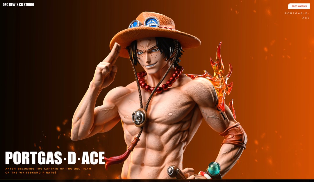 Portgas D Ace GK Figure OP Crew x CB Studios One Piece, Hobbies & Toys ...