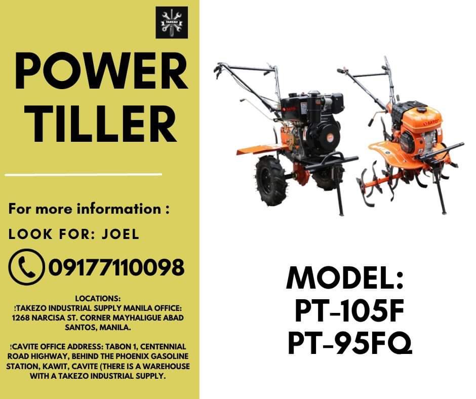 POWER TILLER, Commercial & Industrial, Industrial Equipment on Carousell