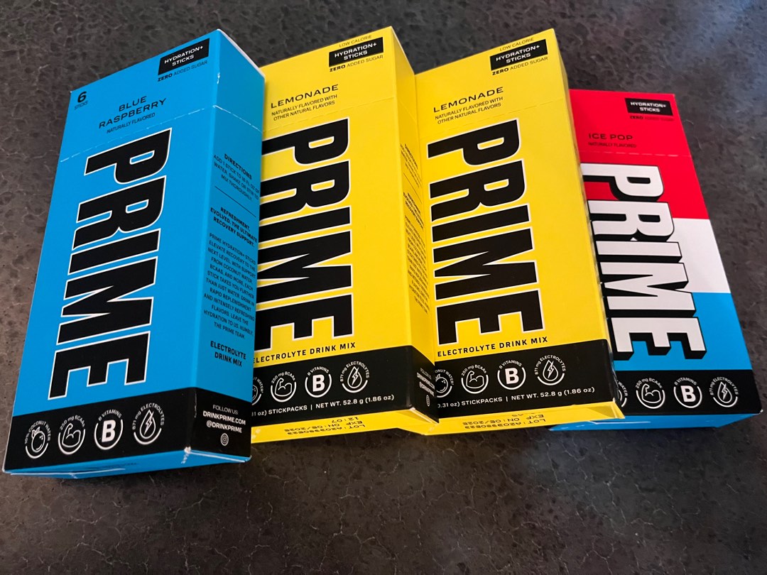 Prime sticks, Food & Drinks, Beverages on Carousell