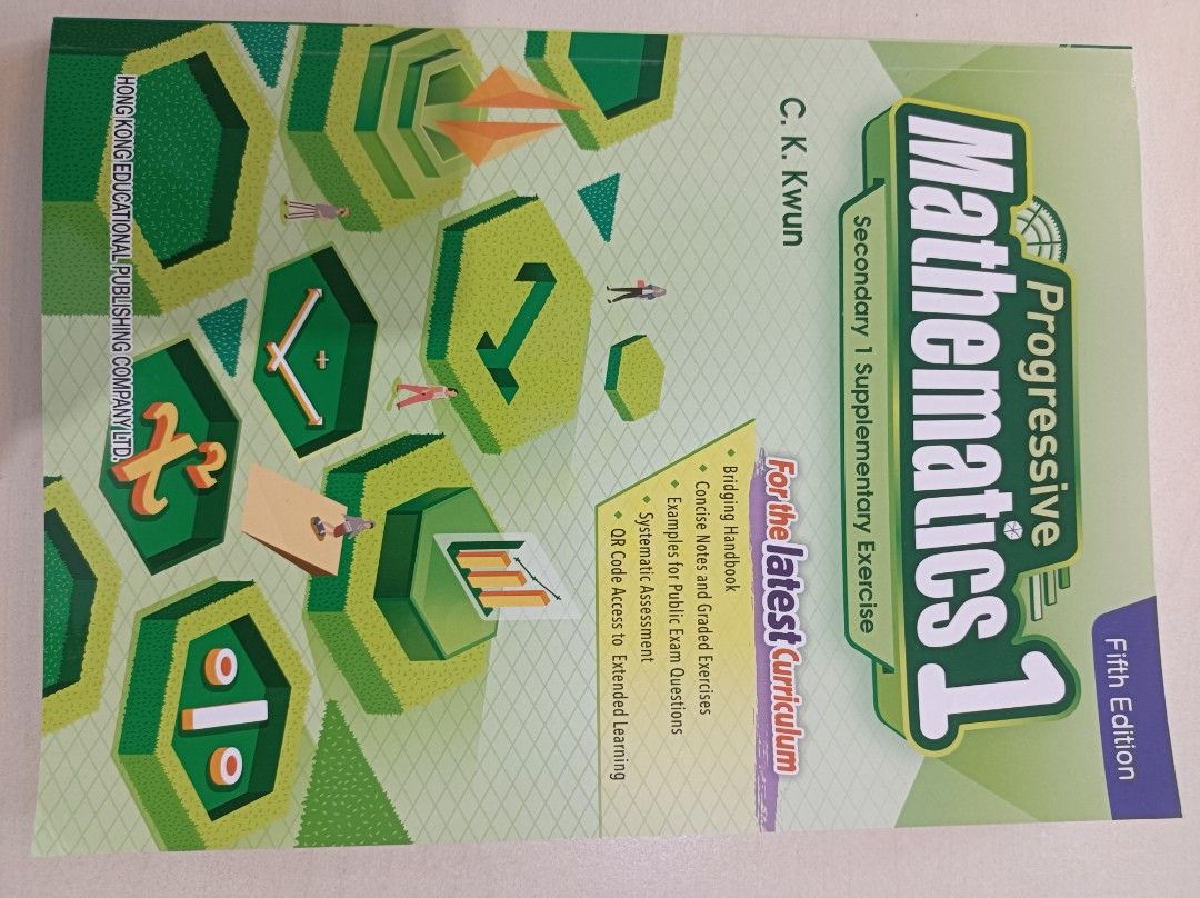 Progressive mathematics 1, 興趣及遊戲, 書本 & 文具, 書本及雜誌 - 補充練習 - Carousell