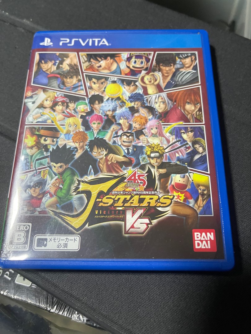 PS Vita J-Stars Victory V5 Bandai Game One piece without game. Just box, Video Gaming, Video ...
