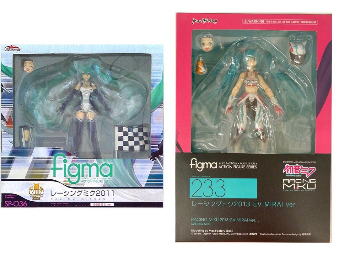 Racing Miku Figma (2011-2022), Hobbies & Toys, Toys & Games on Carousell