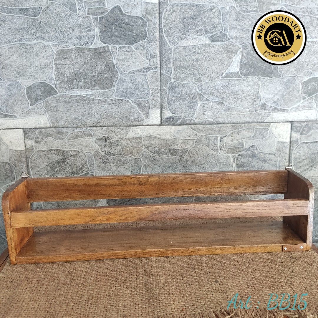 RAK BUKU, RAK DAPUR, RAK HIAS MODEL VINTAGE DARI KAYU, Perabotan Rumah ...