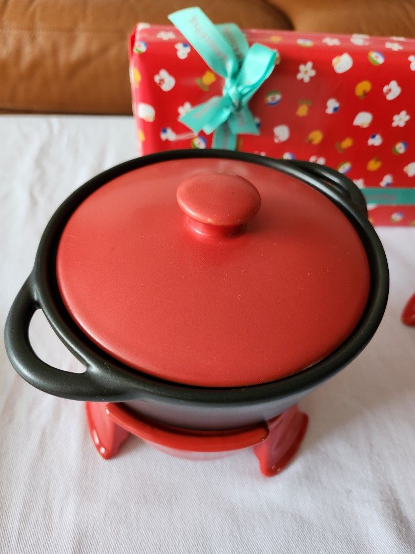 Red Clay Pot with Burner x 2, Furniture & Home Living, Kitchenware ...