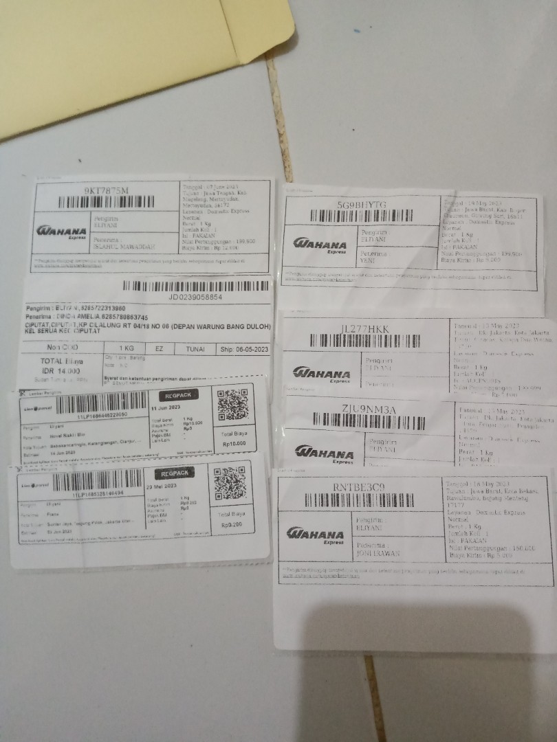 Resi pengiriman, Jasa, Lainnya di Carousell