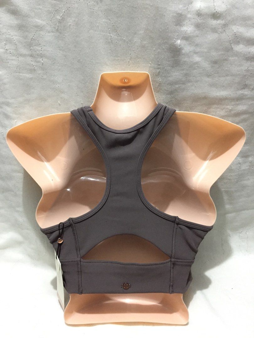 RIB LONGLINE BRA, Men's Fashion, Activewear on Carousell