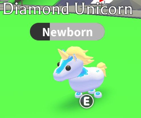 Roblox | Adopt Me | Diamond Unicorn, Video Gaming, Gaming Accessories ...