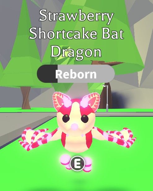 Roblox | Adopt Me | NFR SSBD(Strawberry Shortcake Bat Dragon), Video ...