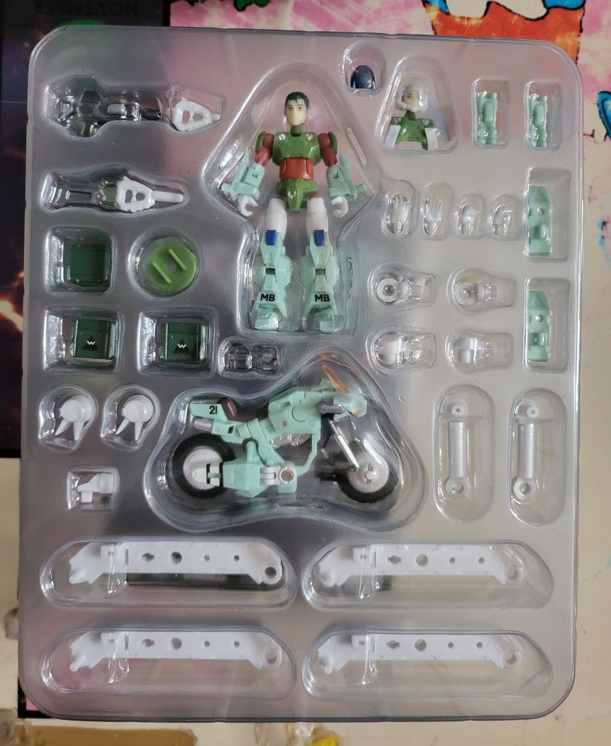 ROBOTECH B2.FIVE VR-052F SABER CYCLONE SCOTT BERNARD, 興趣及遊戲, 玩具 & 遊戲類 ...