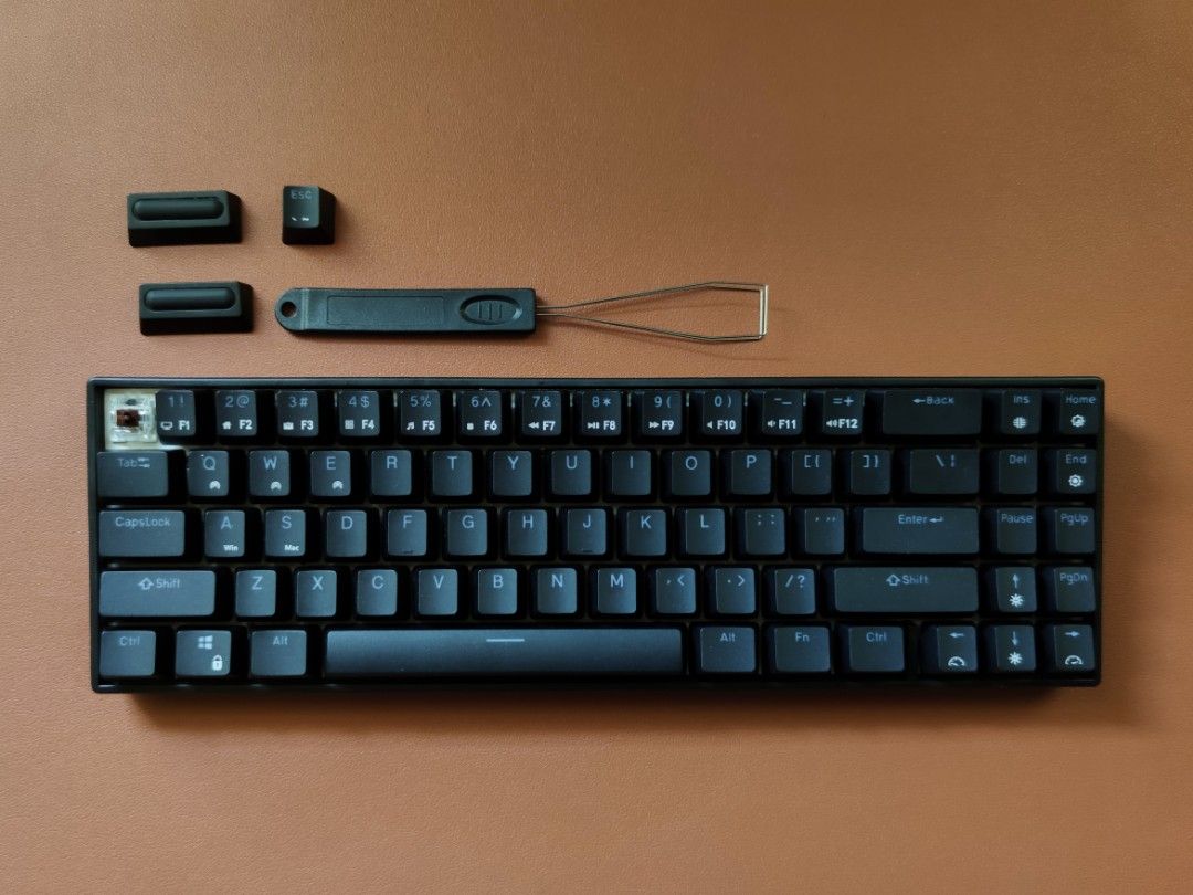 Royal Kludge RK71 Dual Mode RGB | Brown Switch Mechanical Keyboard ...