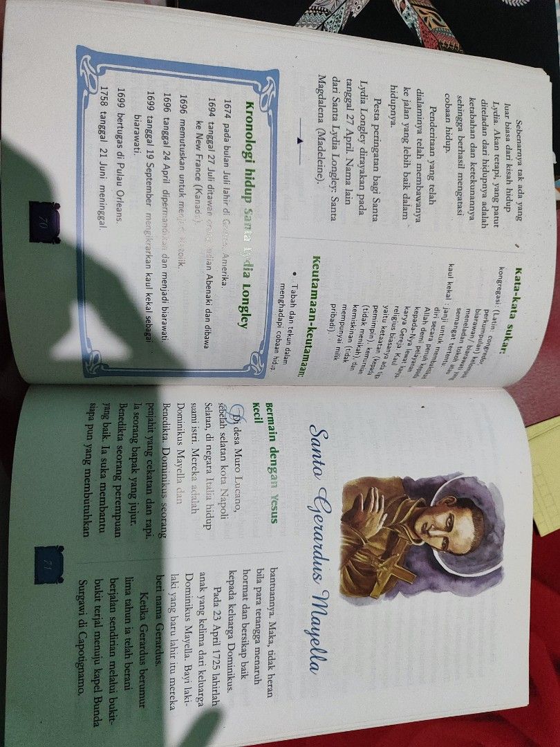 Sahabat Yesus Kisah Hidup Santo Santa on Carousell