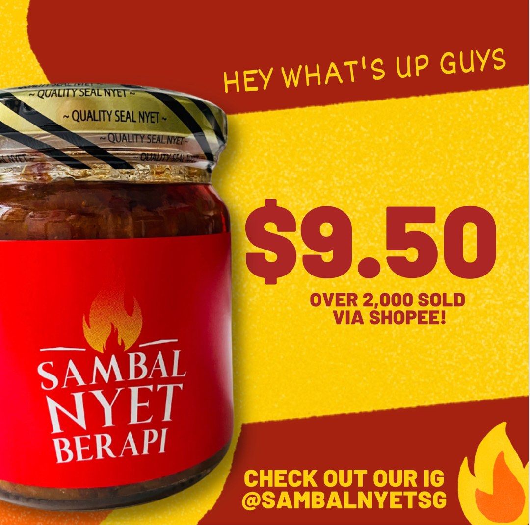 Sambal Nyet by Khairul Aming, Food & Drinks, Local Eats on Carousell