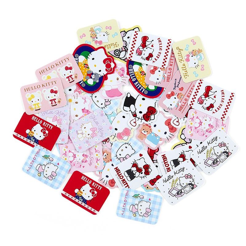 Sanrio 日本正版 信封型 袋裝貼紙 Cinnamoroll 玉桂狗 Hangyodon 海怪 Hello Kitty Kuromi My ...