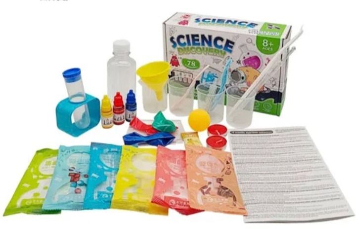Science Discovery Lab Set Early Development Toy Early Learning Toy Kids ...