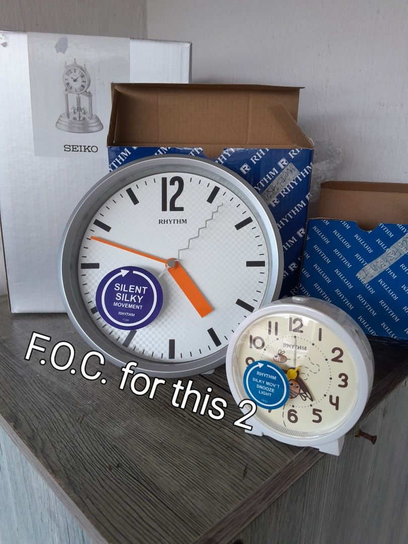 SEIKO clock, Furniture & Home Living, Home Decor, Clocks on Carousell