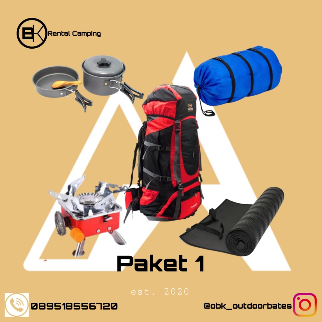 sewa alat outdoor pendakian, Pekerjaan, Part-time, Jasa Pelayanan dan F ...