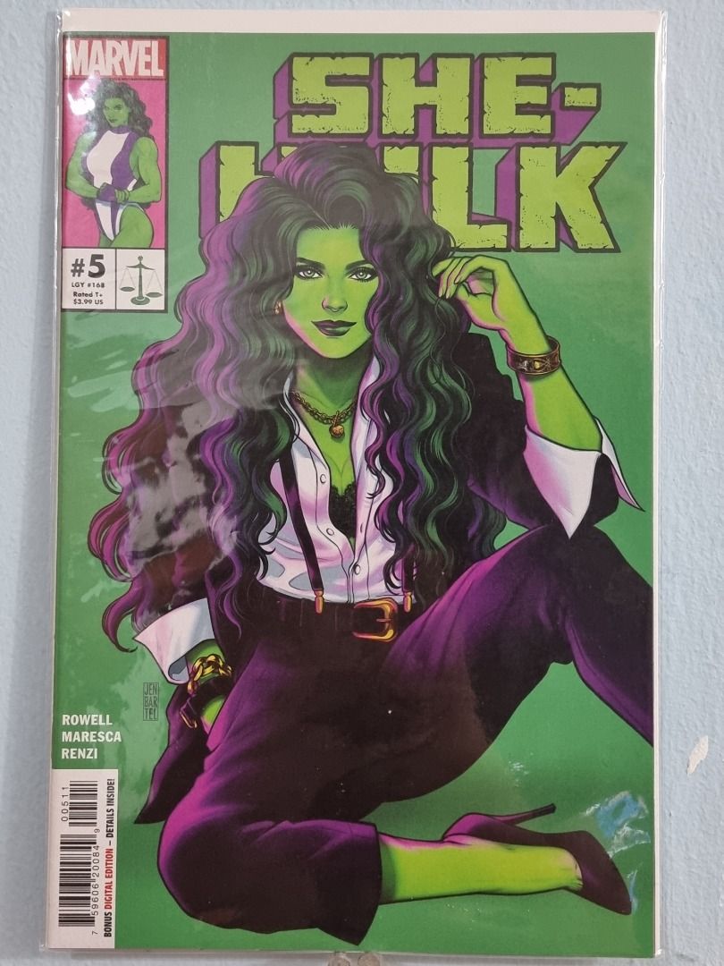 She-Hulk #5 (2022) MARVEL. She-Hulk, Hobbies & Toys, Books & Magazines ...
