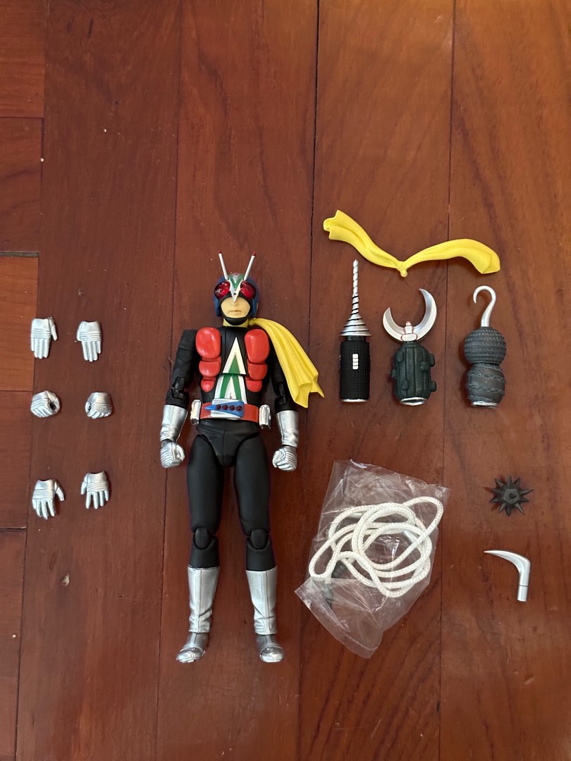 Shf kamen rider riderman v3 怪金剛, 興趣及遊戲, 玩具 & 遊戲類 - Carousell