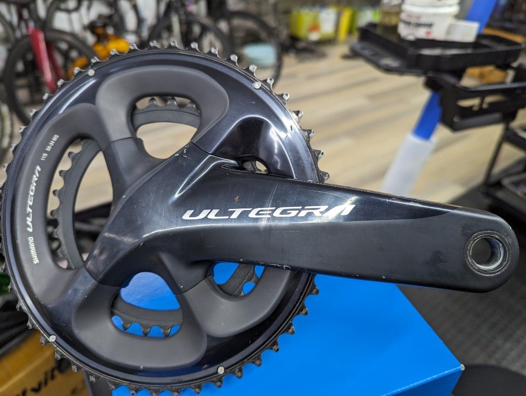 Shimano Ultegra R8000 crankset 50/34, 170mm, Sports Equipment, Bicycles ...