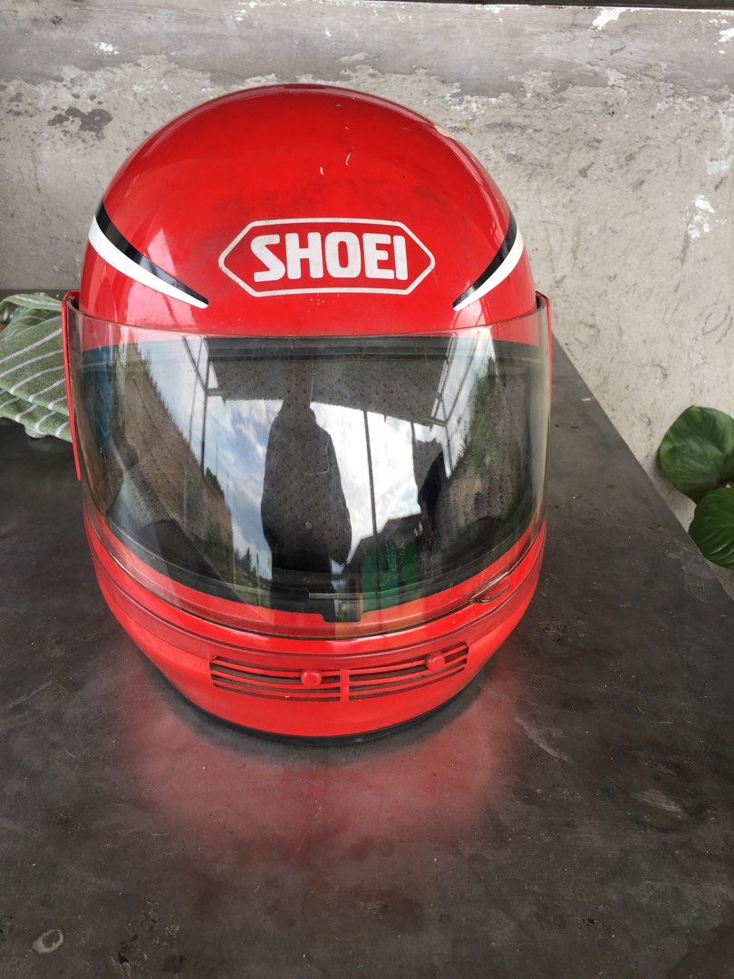 Shoei vintage helmet on Carousell