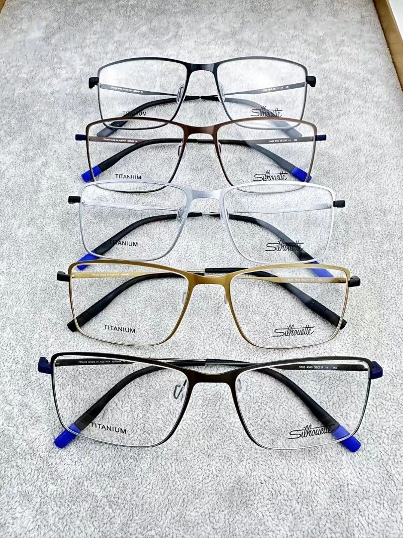 Silhouette titanium specs eyewear, Men's Fashion, Watches & Accessories, Sunglasses & Eyewear on ...