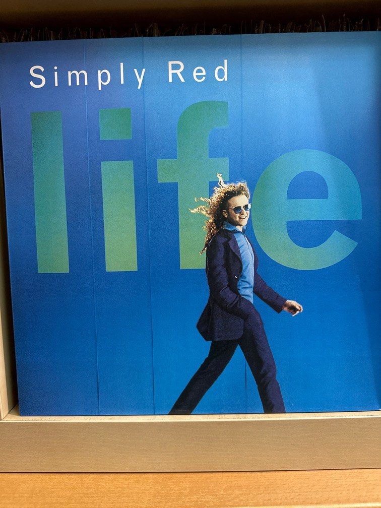 Simply Red -Life Vinyl Lp Record, Hobbies & Toys, Music & Media, Vinyls ...
