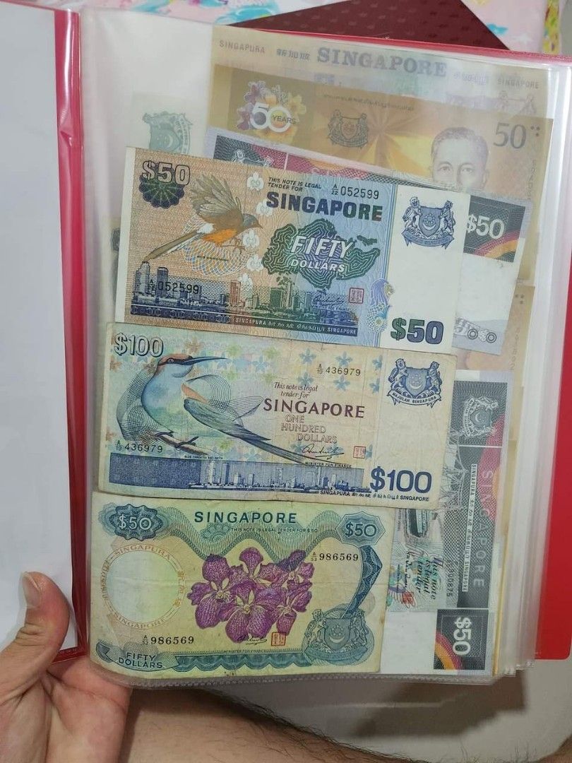 Singapore Notes, Hobbies & Toys, Memorabilia & Collectibles, Currency ...