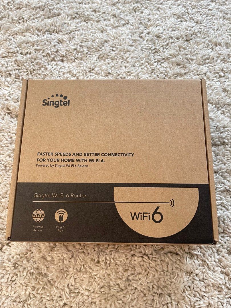 Singtel Wi-Fi 6 Router & Askey Wi-Fi Mesh, Computers & Tech, Parts ...