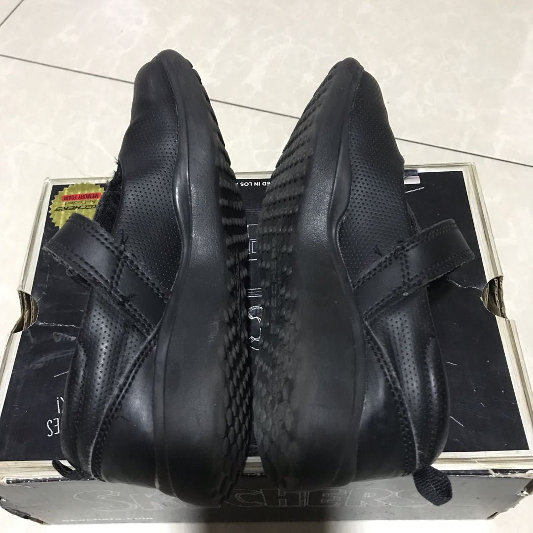 skechers school shoes black US12.5, Babies & Kids, Babies & Kids ...