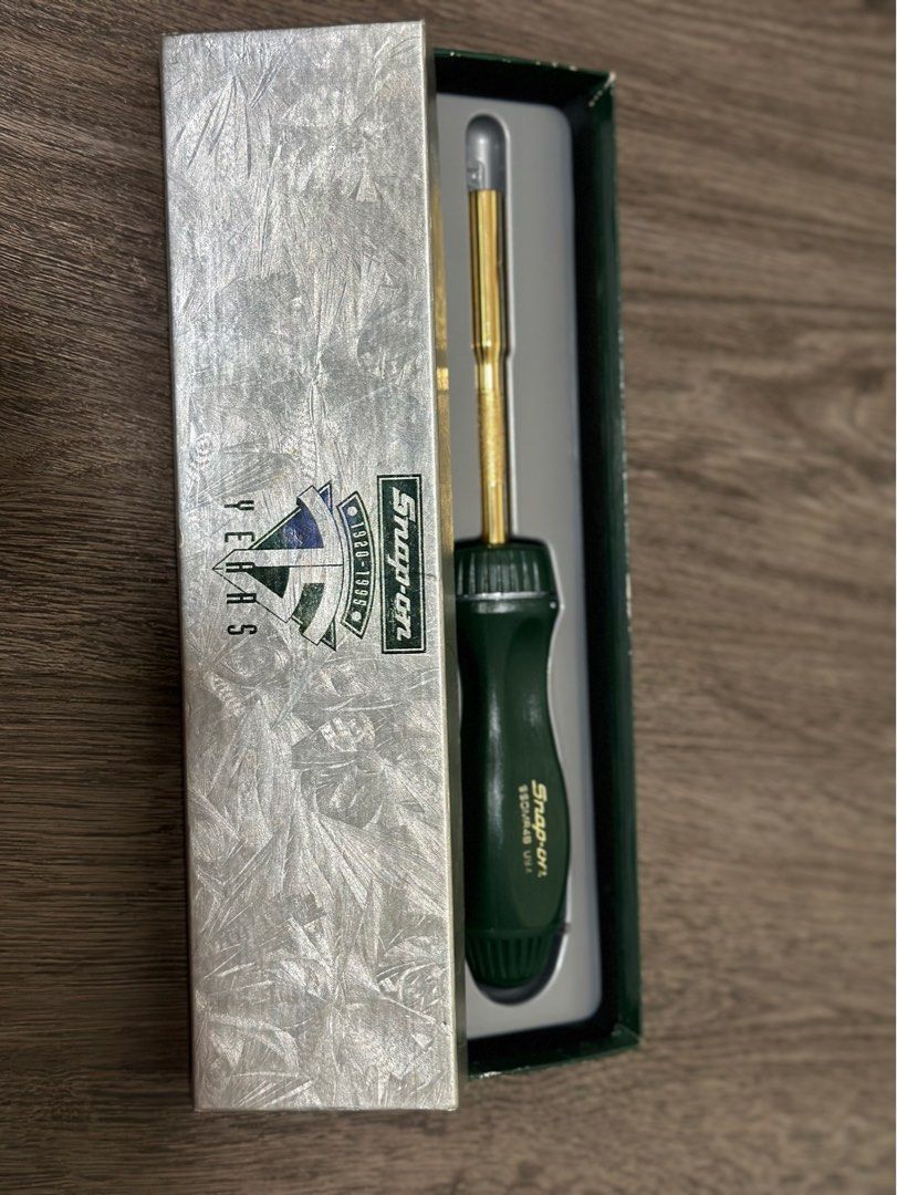 Snap-on Tools RARE 75th Anniversary Hard Grip Ratcheting Screwdriver ...