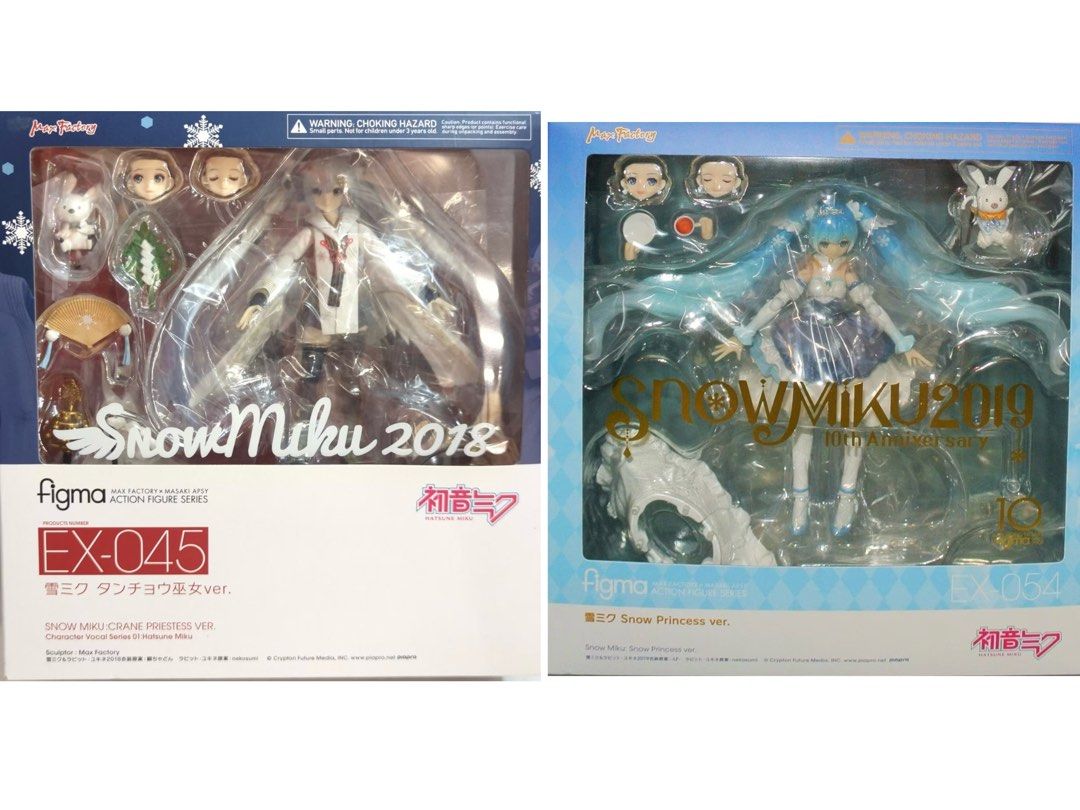 Snow Miku Figma (2014-2022), Hobbies & Toys, Toys & Games on Carousell