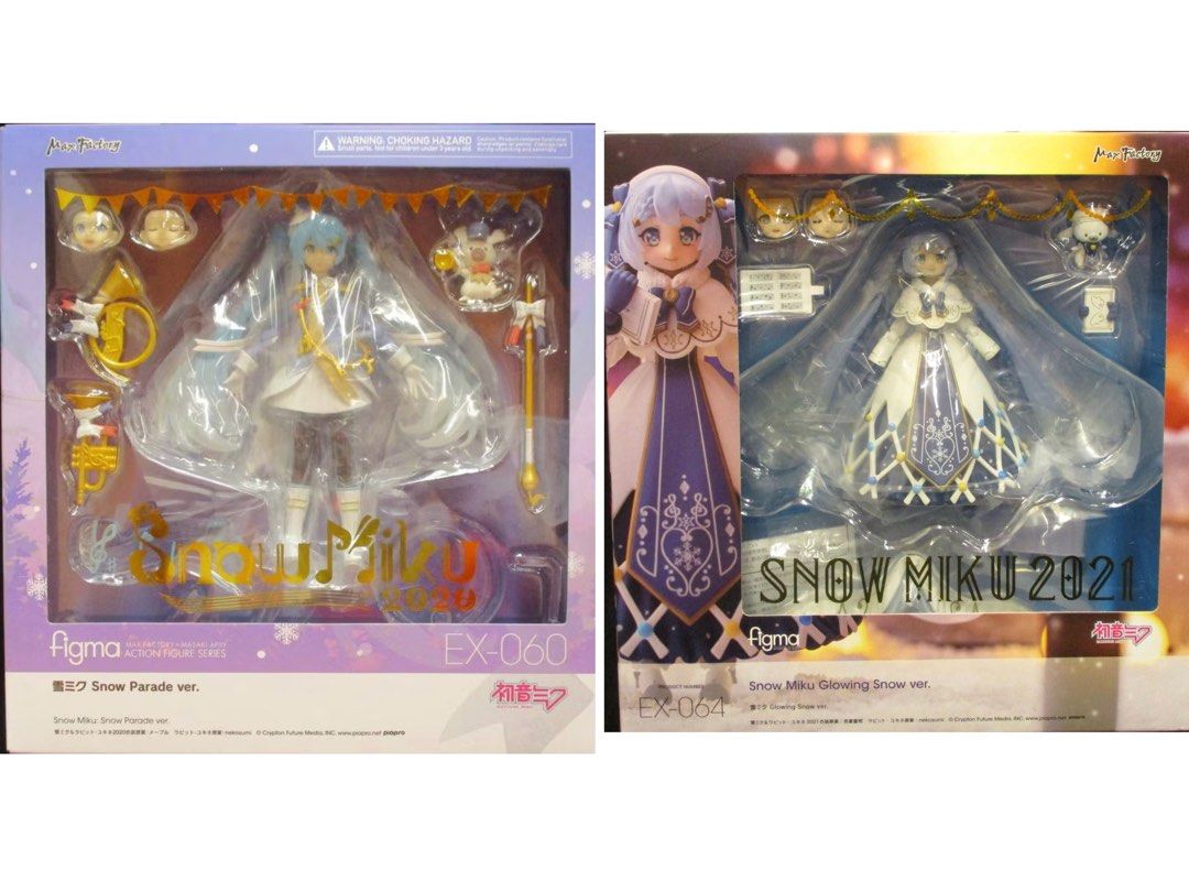 Snow Miku Figma (2014-2022), Hobbies & Toys, Toys & Games on Carousell